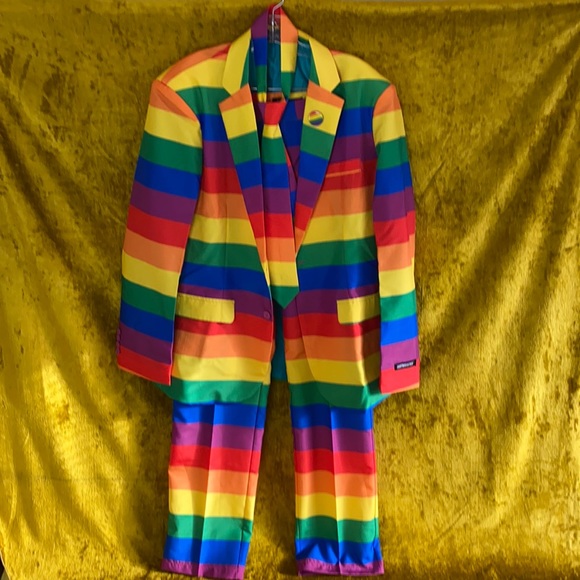 Suitmeister | Suits & Blazers | Suitmeister Hot Topic Rainbow Pride ...